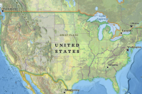 National Geographic Style Map